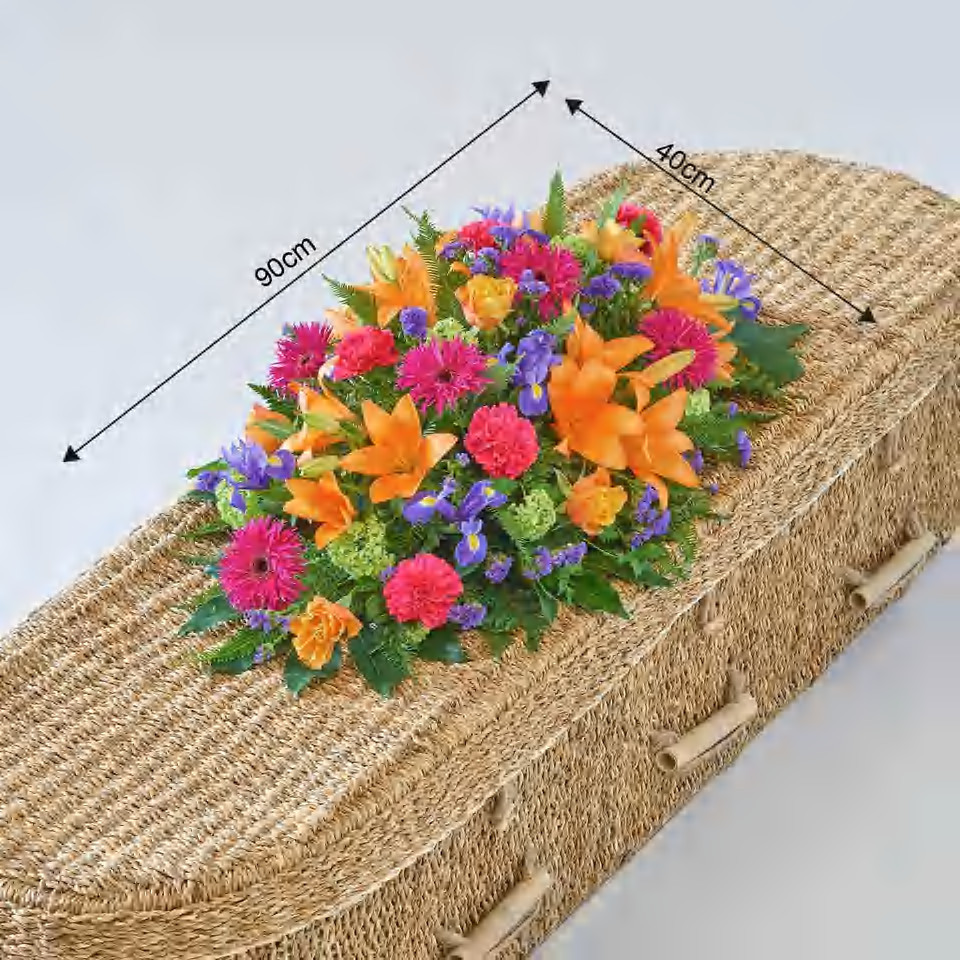 Vibrant Casket Spray