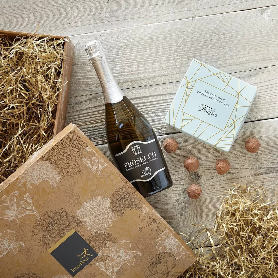 Prosecco & Chocolate Truffles Gift Set
